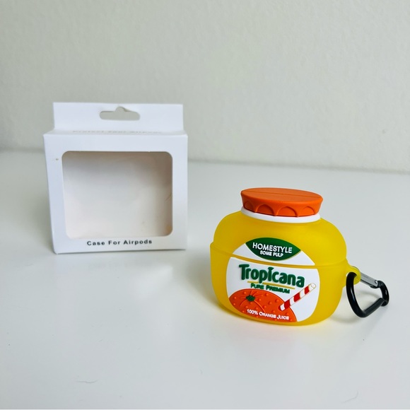 Dolls Kill | Accessories | Nwt Tropicana Orange Juice Kawaii Oj Airpod ...